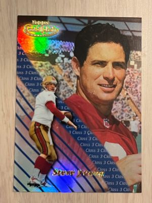 Lot 64 – Topps Gold Leaf 2000 Steve Young Card #54 – CoinsCardsBids.com