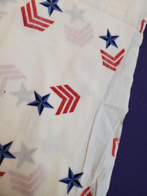 Lot 199 – Vintage WW2 Cotton Fabric - Dana Auctions LLC