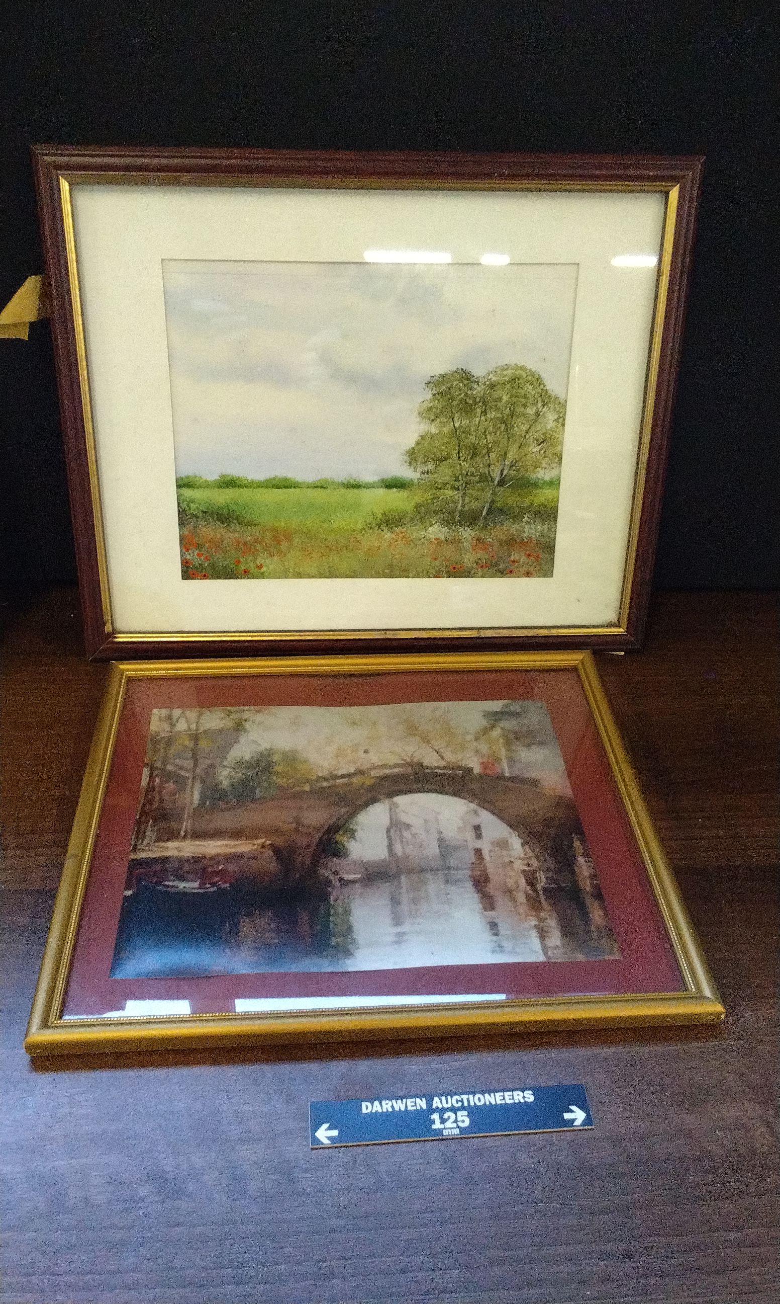 Lot 538 - A Collection of Four Framed Prints and Photograph - Darwen ...