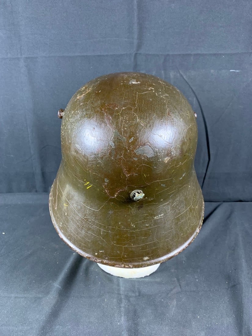 Lot 27 - Imperial German WW1 WWI Kriegsmarine single decal m17 helmet ...