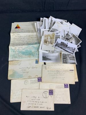 Lot 387 - Named ost WW2 51st armored engineer battalion of the 6th ...