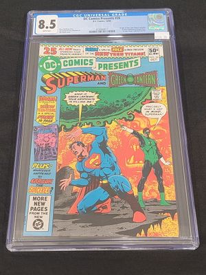 Lot 153 - Dc Comics Presents -26, Cgc Universal Grade 8. 5, 1st ...