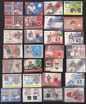 Lot 612 - Nfl Football Trading Cards, Featuring Relic, Memorabilia ...