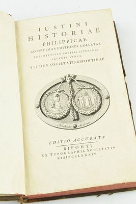 Lot 67 - JUSTINO (Marco Juniano). HISTORIAE Philippicae. Biponti. 1784 ...