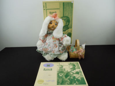 Lot 4C - Raikes Bears, Buttercup Rabbit With COA In Box | Richard ...