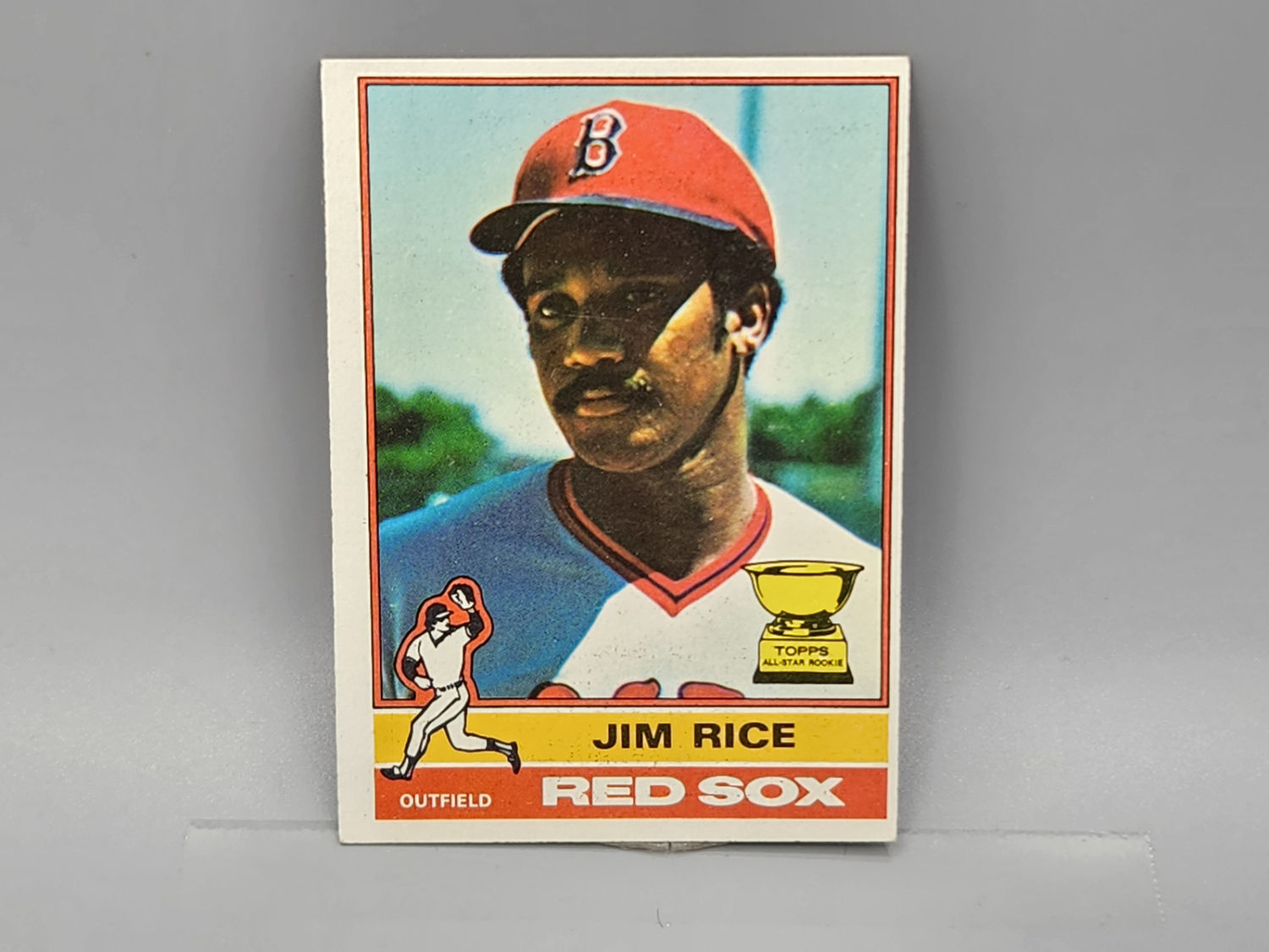 Lot 72a - 1976 Topps Jim Rice #340 | Richard Edwards Auctioneering