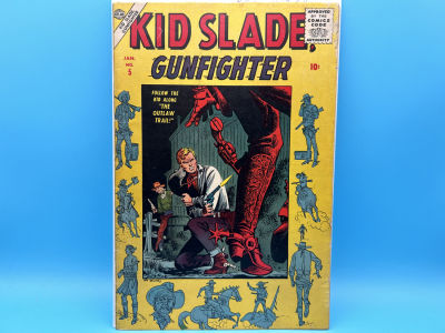 Lot 50a - Kid Slade Gunfighter #5 - 1st issue of title, continued from ...