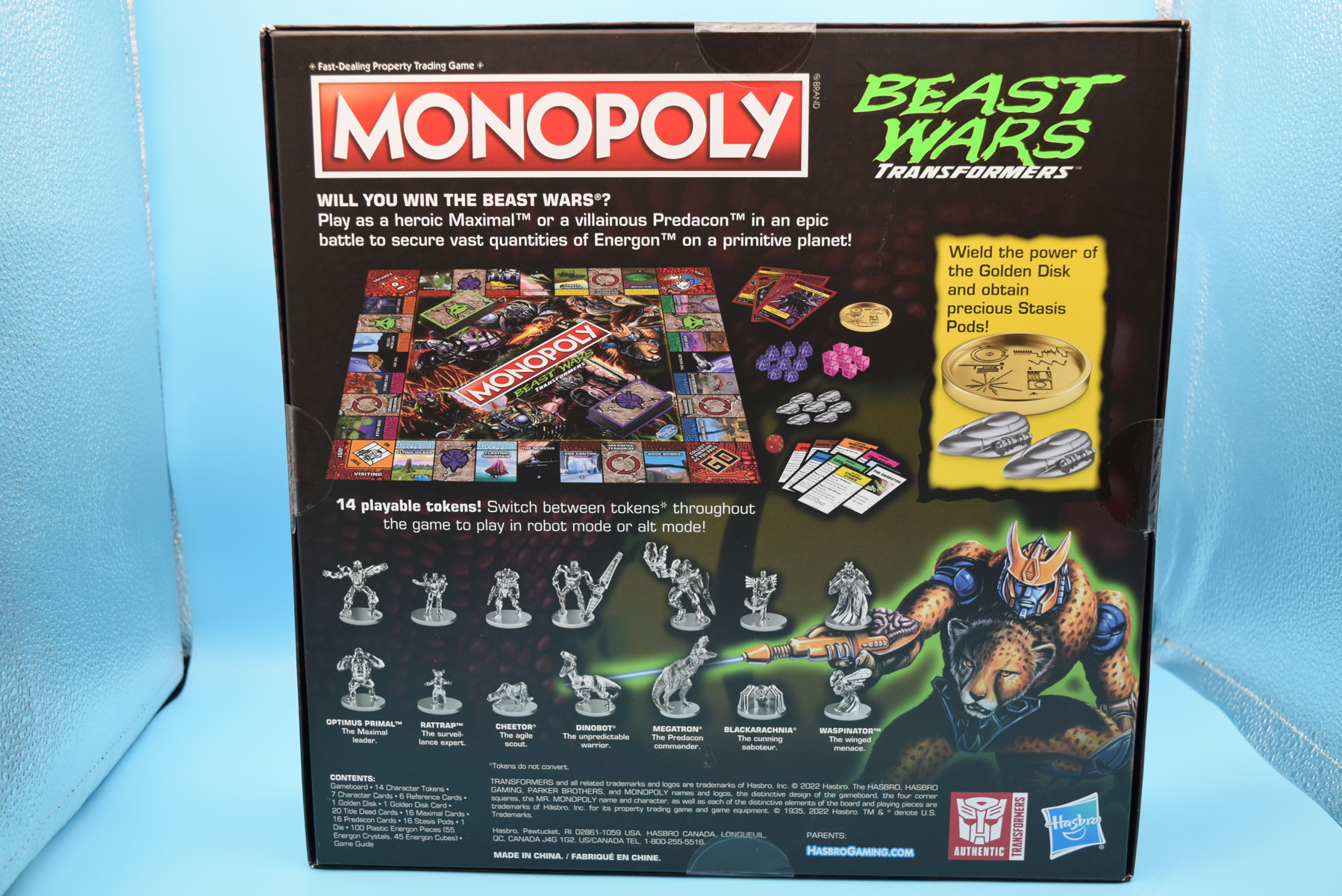 Lot 7c - Monopoly Transformers Beast Wars Sealed Game | Richard Edwards ...