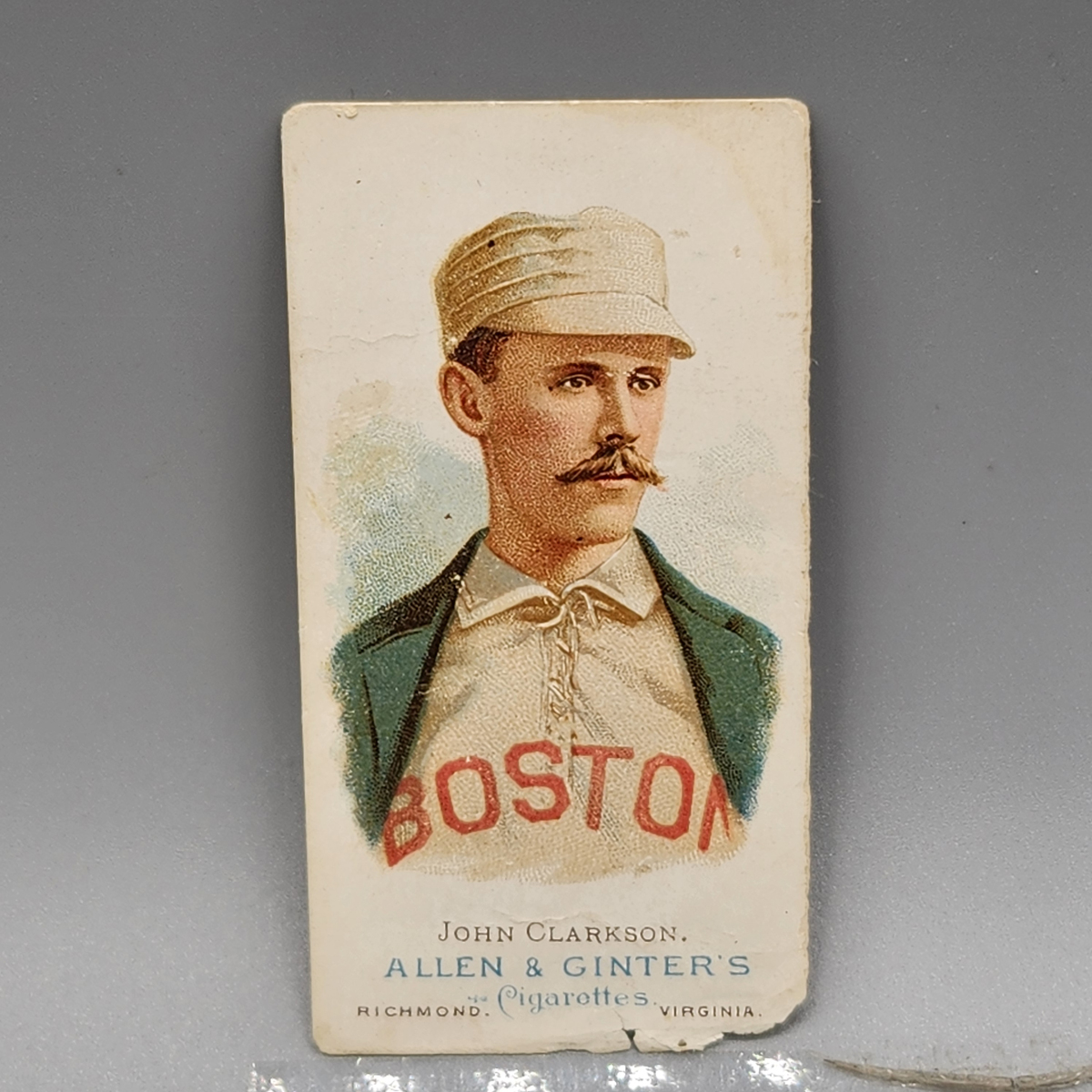 Lot 7a – 1887-88 N28 Allen & Ginter’s John Clarkson HOF – SCARCE ...