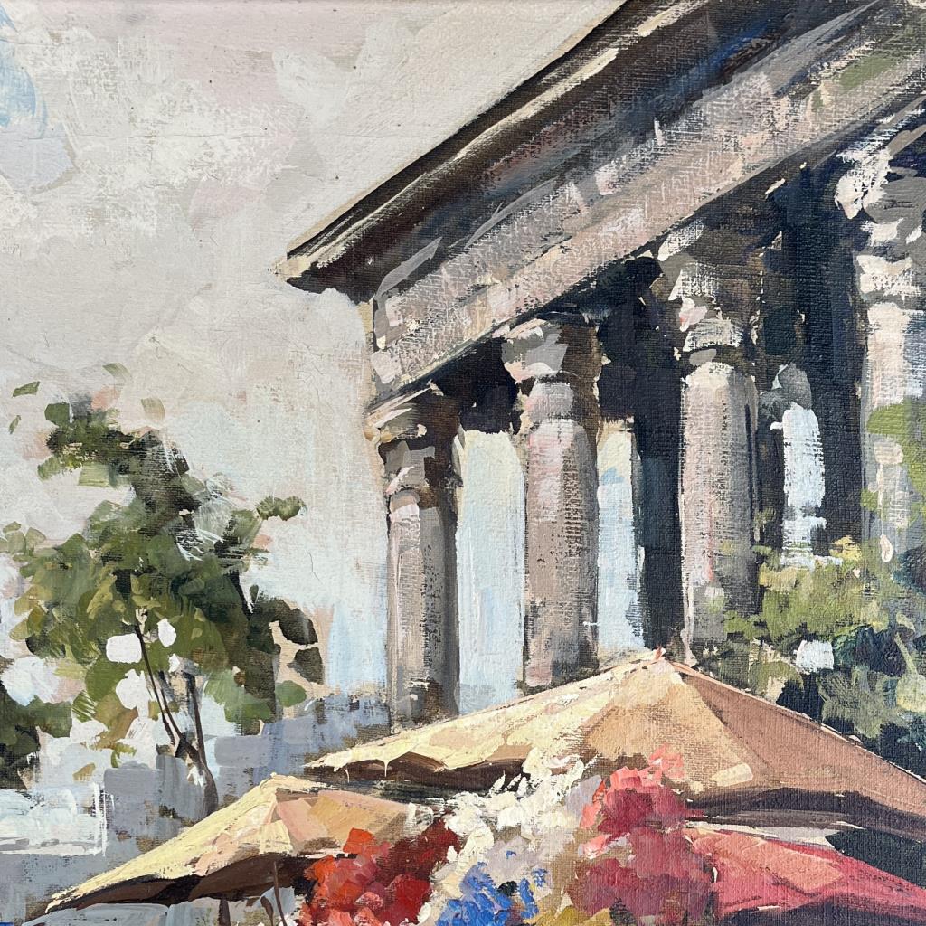 Lot 64 – G. Riser 1950s Parisian Scene Oil Painting | Epic Auctions ...