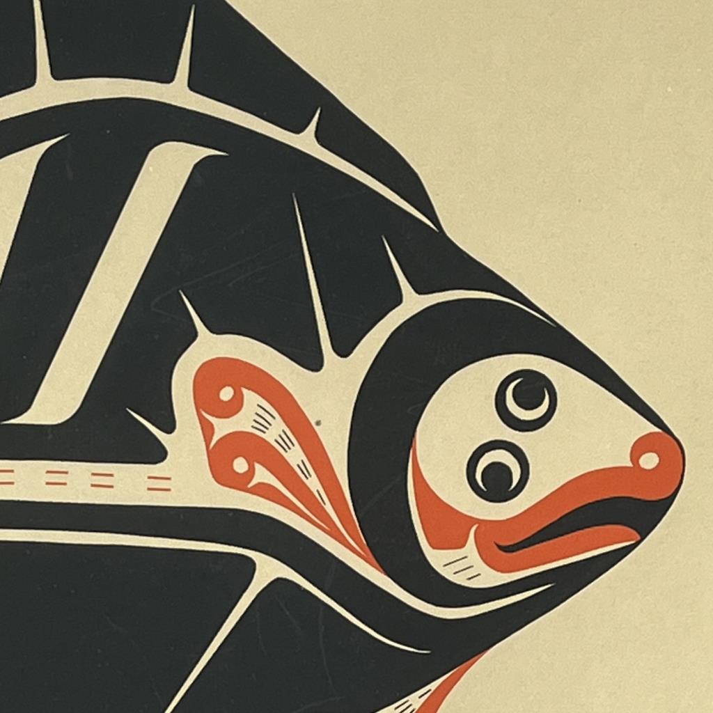 Lot 70 – Ron Hamilton Nuu-chah-nulthm b. 1948 Screen Print | Epic ...