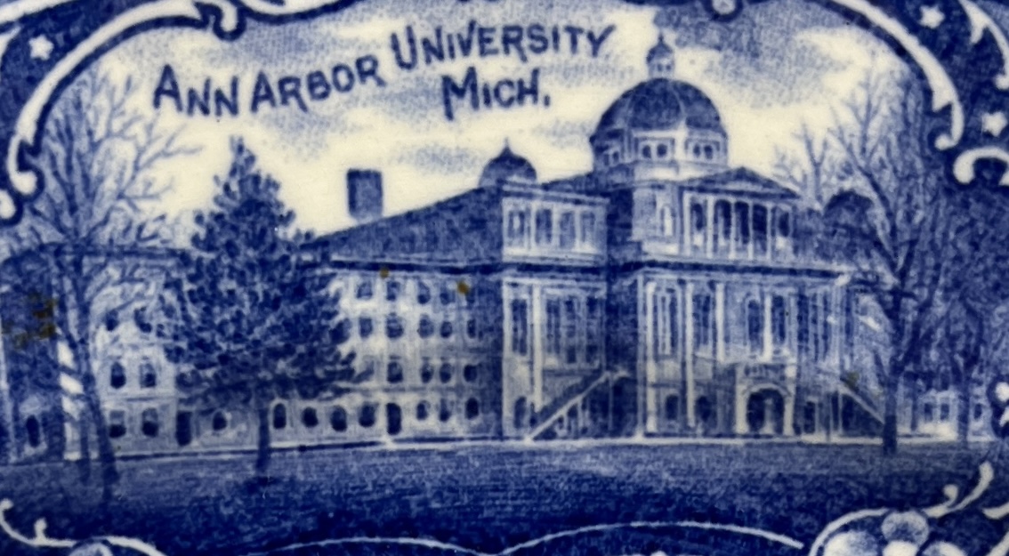 Lot 155 – Historic Transferware Plate Chicago Detroit 1910 | Epic ...