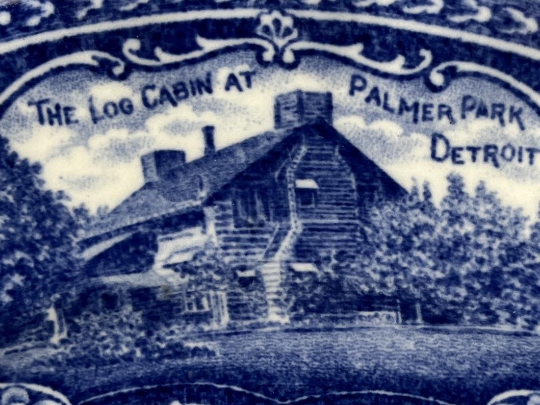 Lot 155 – Historic Transferware Plate Chicago Detroit 1910 | Epic ...