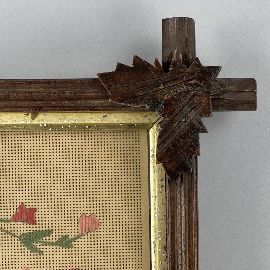 Lot 220 – Victorian Paper Punch Needlework Motto Sampler | Epic ...