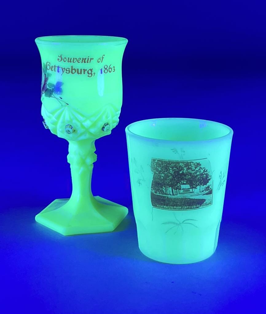 Lot 481 – Gettysburg Civil War 2 Historic Uranium Glass | Epic Auctions ...
