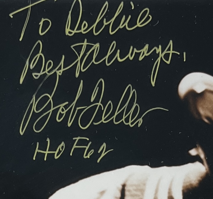 Lot 546 – Bob Feller Baseball Legend Autographed Photo | Epic Auctions ...
