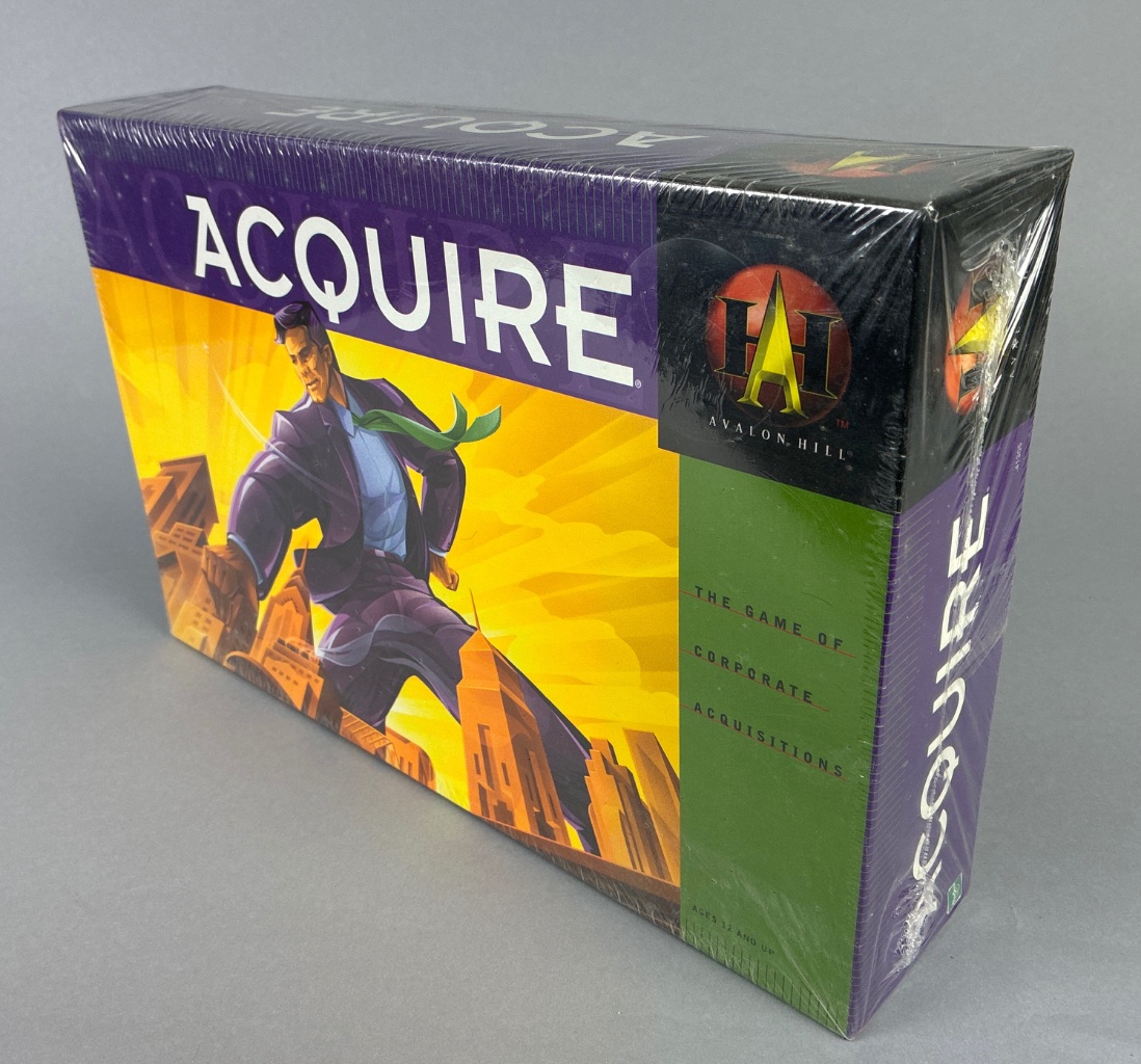 Lot 128 – Avalon Hill Acquire: The Game of Corporate Acquisitions ...