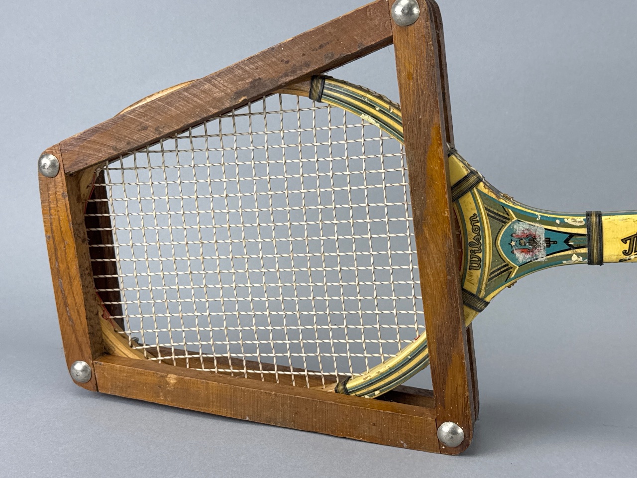 Lot 205 – Wilson Wooden Tennis Racket, The Dictator’s MARTIN Model ...