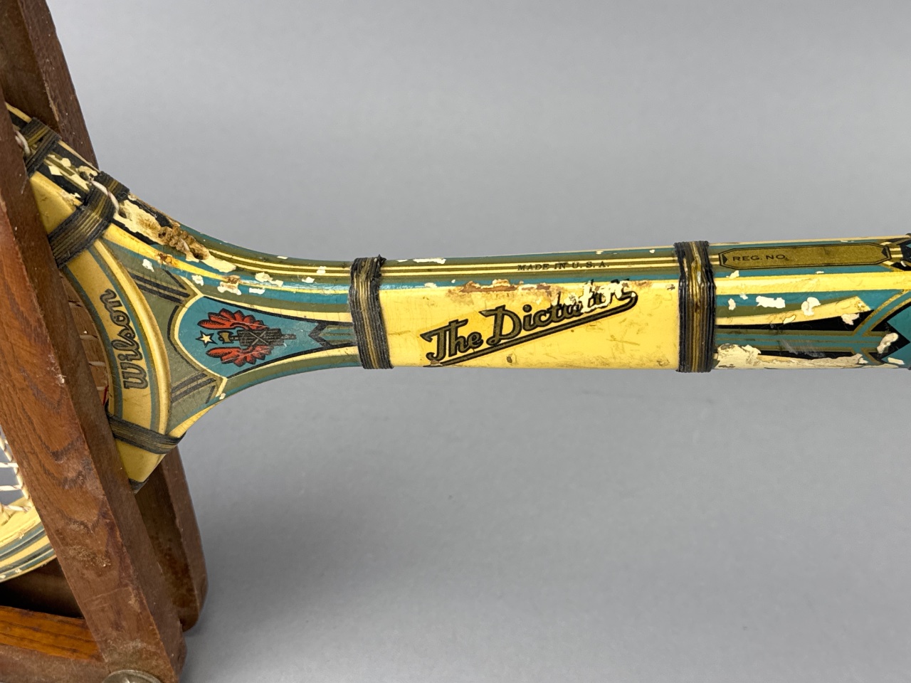 Lot 205 – Wilson Wooden Tennis Racket, The Dictator’s MARTIN Model ...