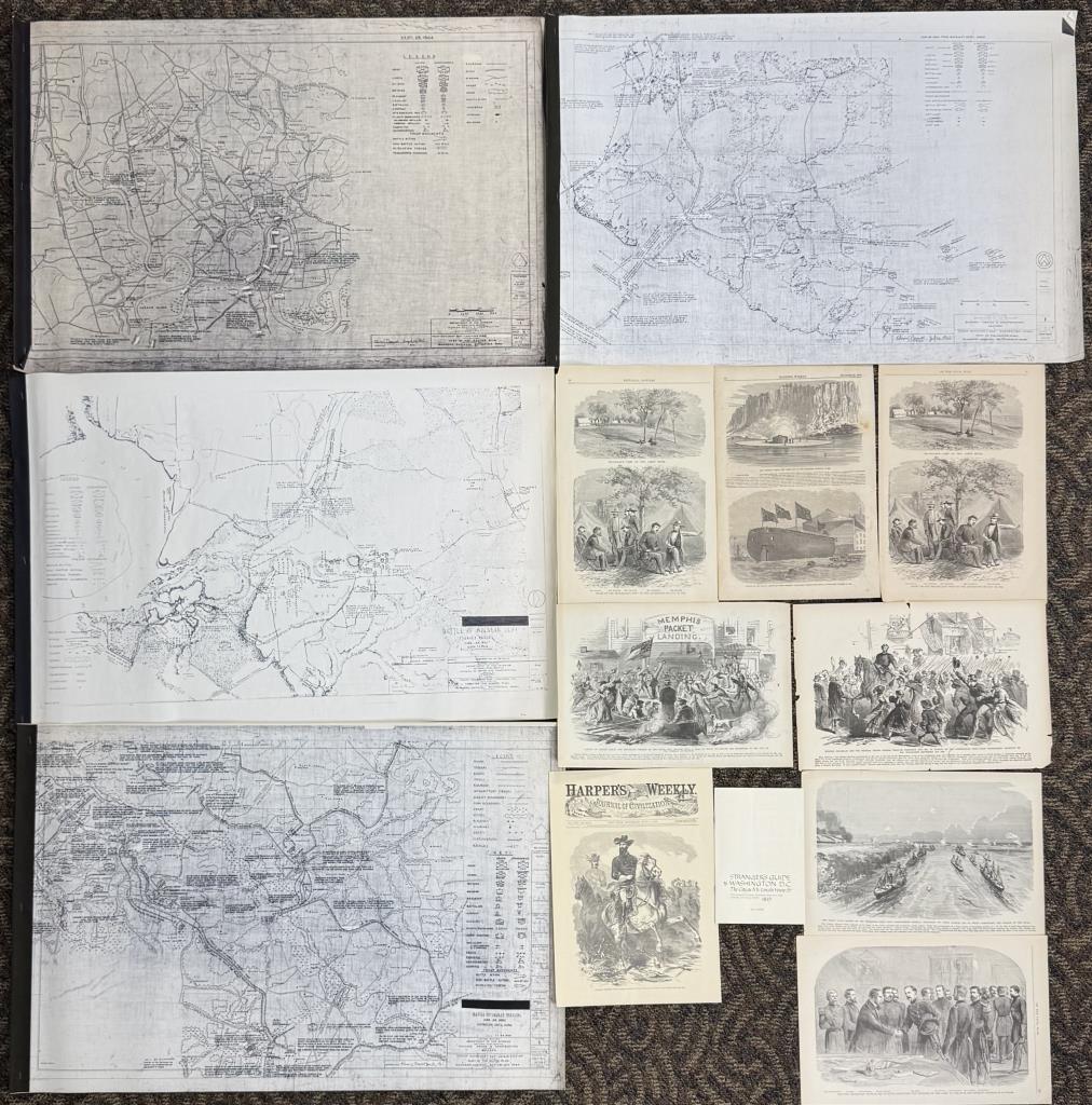 Lot 3093 – Civil War Memorabilia-Maps, Prints, Plans…. | Epic Auctions ...