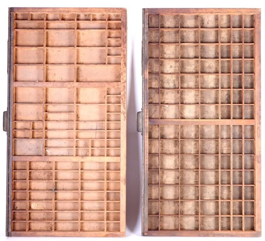 Lot 151250 – CENTURY SERIES TYPE SET DRAWERS LOT OF 2 – Florida Estate ...
