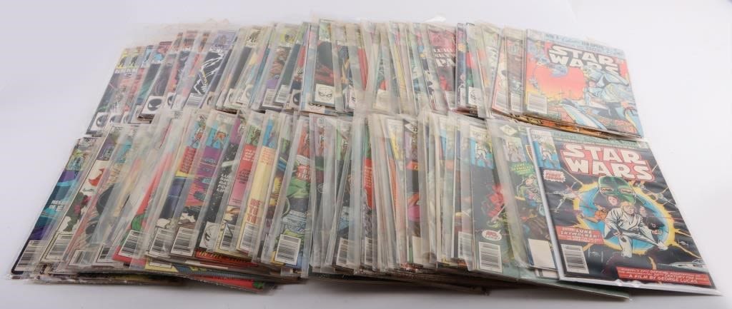 Lot 152167 – 1977 STAR WARS COMPLETE COMIC BOOK SET #1-107 – Florida ...