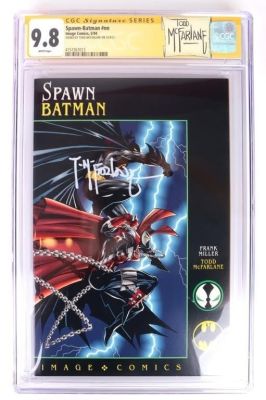 Lot 164057 - SPAWN-BATMAN CGC 9.8 NM - TODD MCFARLANE SIGNED | Florida Estate Sales & Auctions