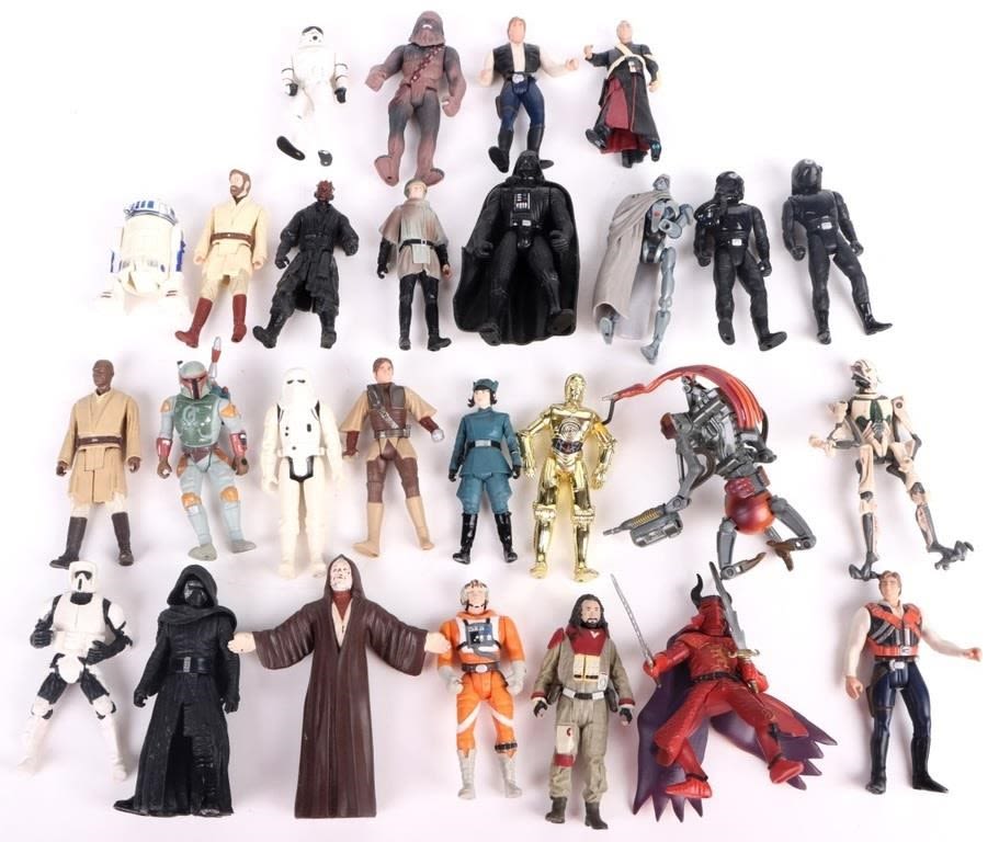 Lot 169256 – KENNER & HASBRO ORIGINAL STAR WARS ACTION FIGURES ...