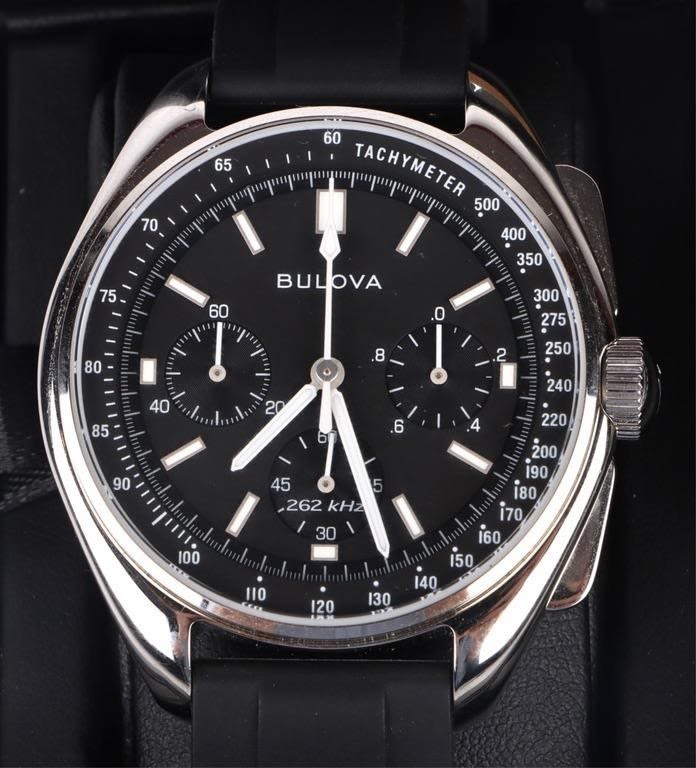 Lot 171202 - BULOVA LUNAR PILOT CHRONOGRAPH APOLLO 15 SERIES | Florida ...