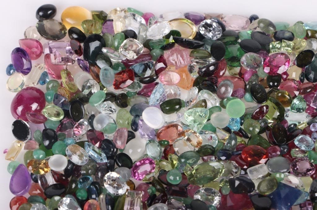 Lot 174145 – 518.0CTW LOOSE SEMI-PRECIOUS ASSORTED GEMSTONES – Florida ...