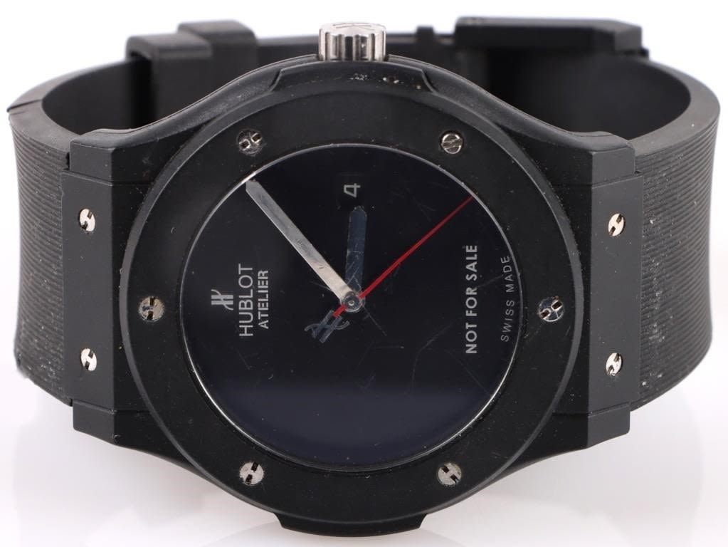 Lot 177029 - HUBLOT ATELIER NOT FOR SALE LUXURY WRISTWATCH | Florida ...