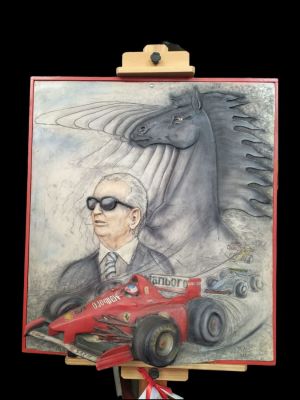 Lot 297 - Quadro Angelo Basso - Giusti Auctions