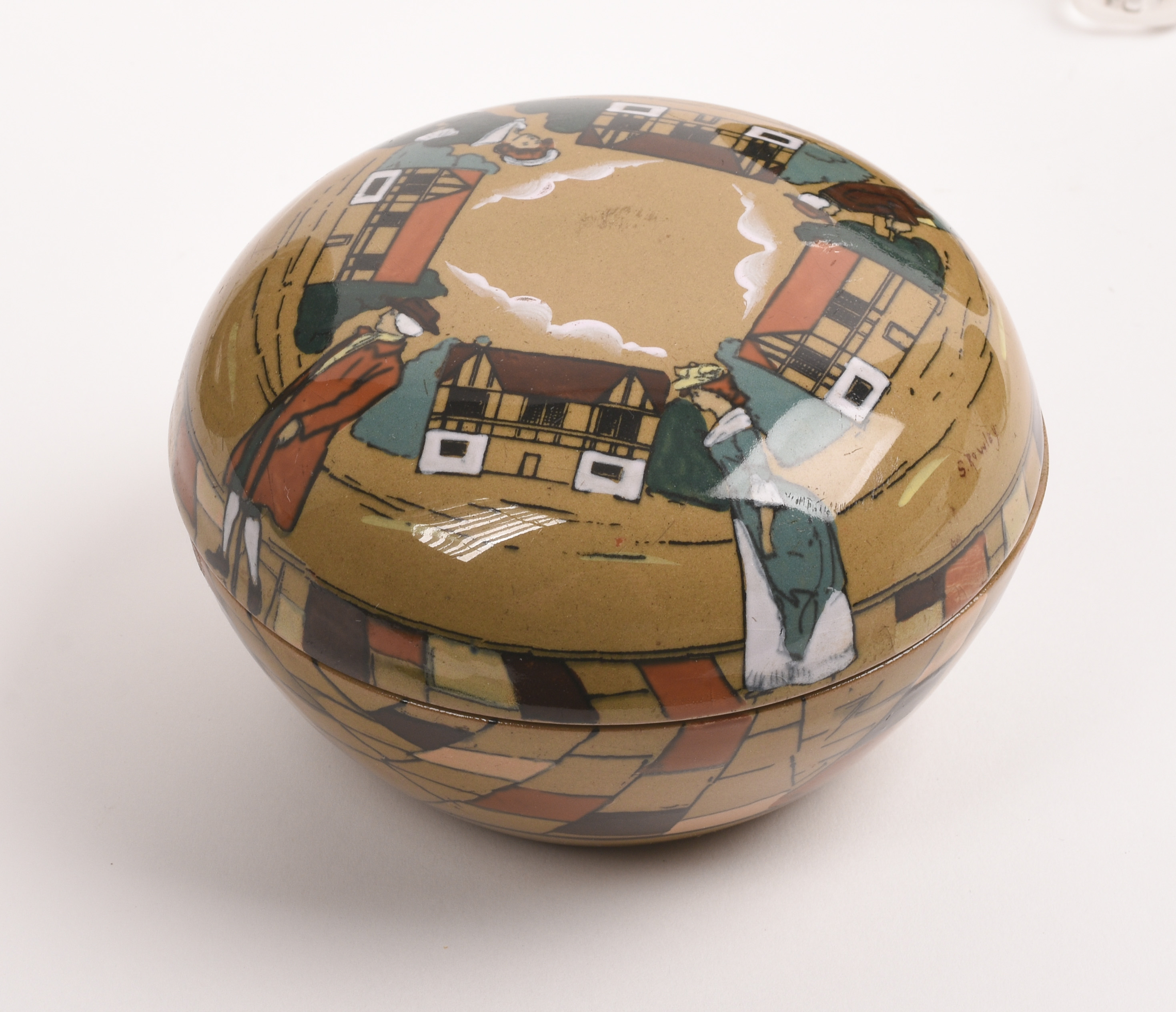 Lot 137 - Buffalo Pottery Deldare Ware Table Items | Goose Pond Auction