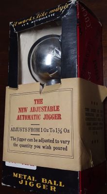 Lot 53 – Vintage1960’s Tip-Mat Metal Ball Jigger Beverage Measure ...