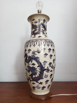 Lot 177 - Chinese Style Lamp Base - Grand Oak Auctions