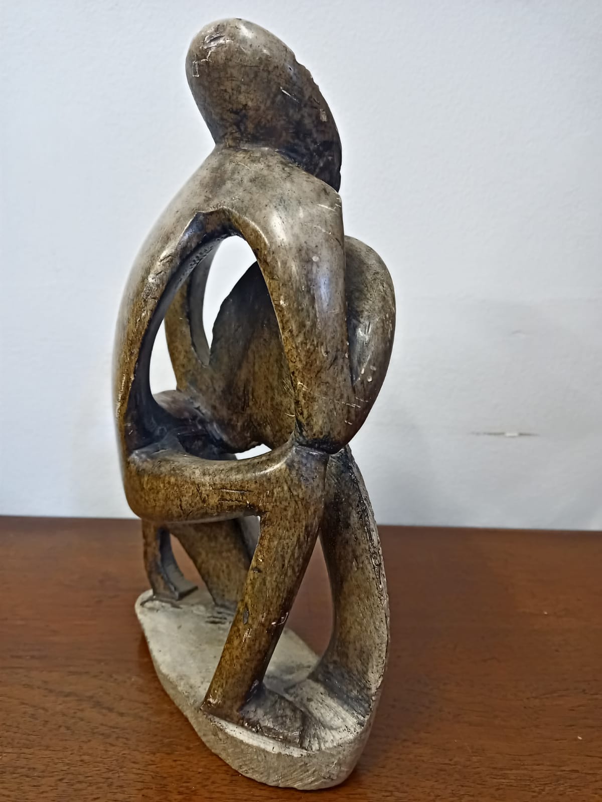 Lot 90 – Shona Stone Figure Pouring. – Grand Oak Auctions