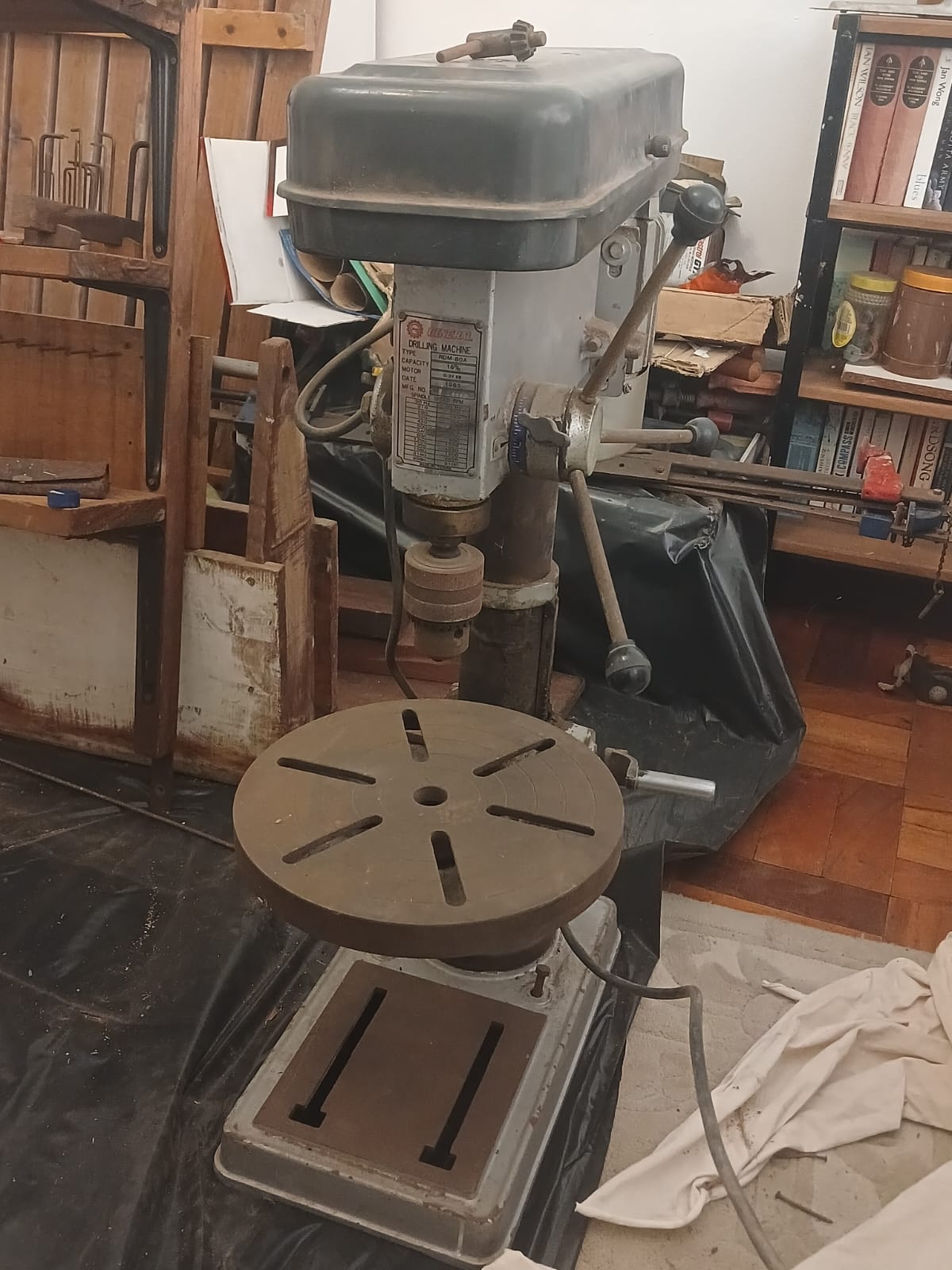 Lot 19 - General Drilling Machine RDM-80A – 16mm Capacity, 0.37kW Motor ...