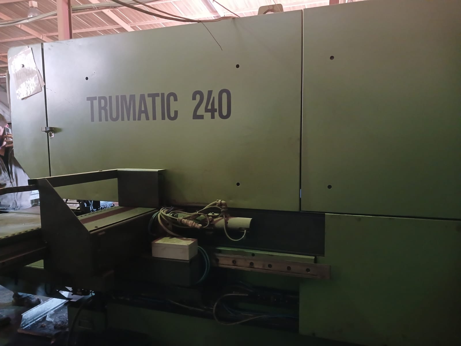 Lot 5 - Trumpf Tumatic 240 Punching Machine with Tooling - Working ...