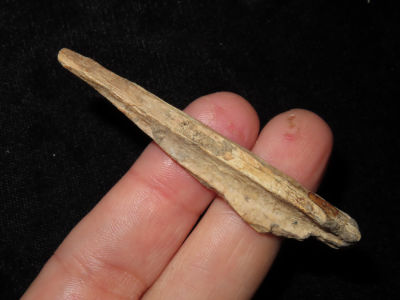 Lot 56 - 2 5/8" Antler/Bone Awl, Ex Wendall Patton Collection ...