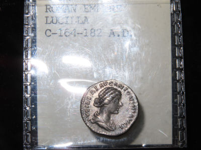 Lot 120I - Ancient Roman Coin- 'Lucilla AD 164-182' | Heartland ...