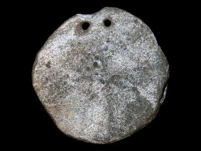 Lot 189 - 1 5/16" 2-Hole Pendant, Bennett COA, Ex. Tom Sekula ...