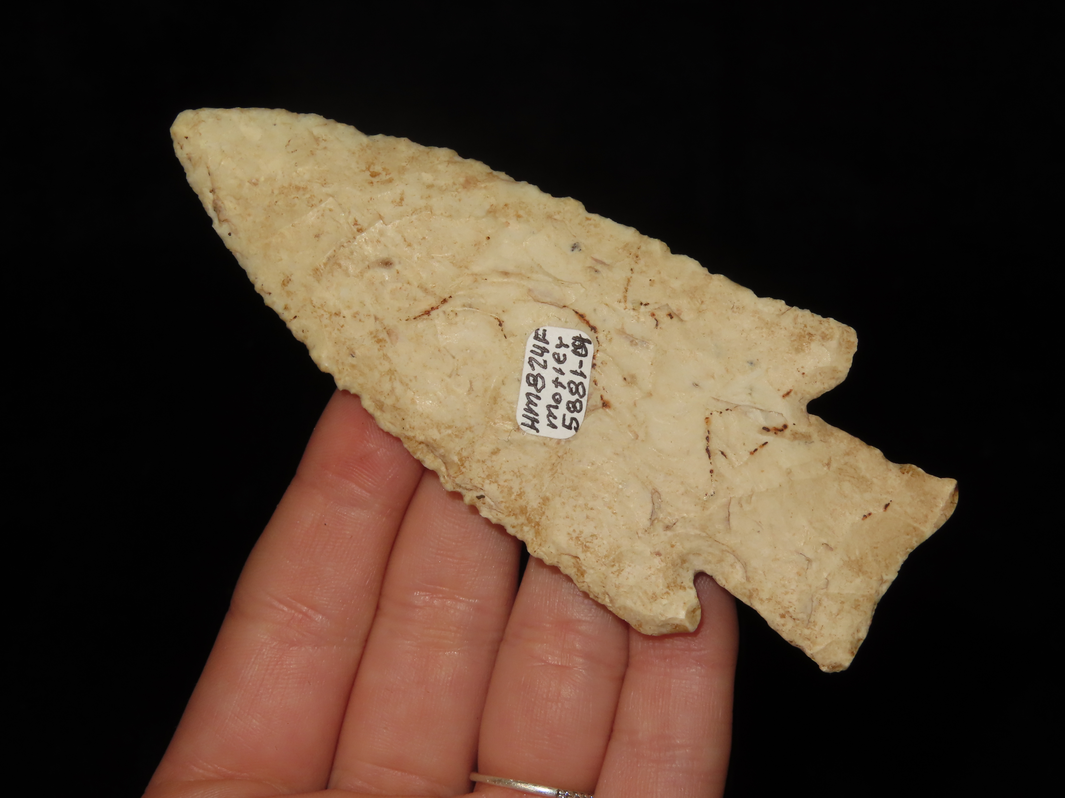 Lot 234 - 4 1/16" Hardin, Motley COA, found in Pike Co., Illinois, Ex ...