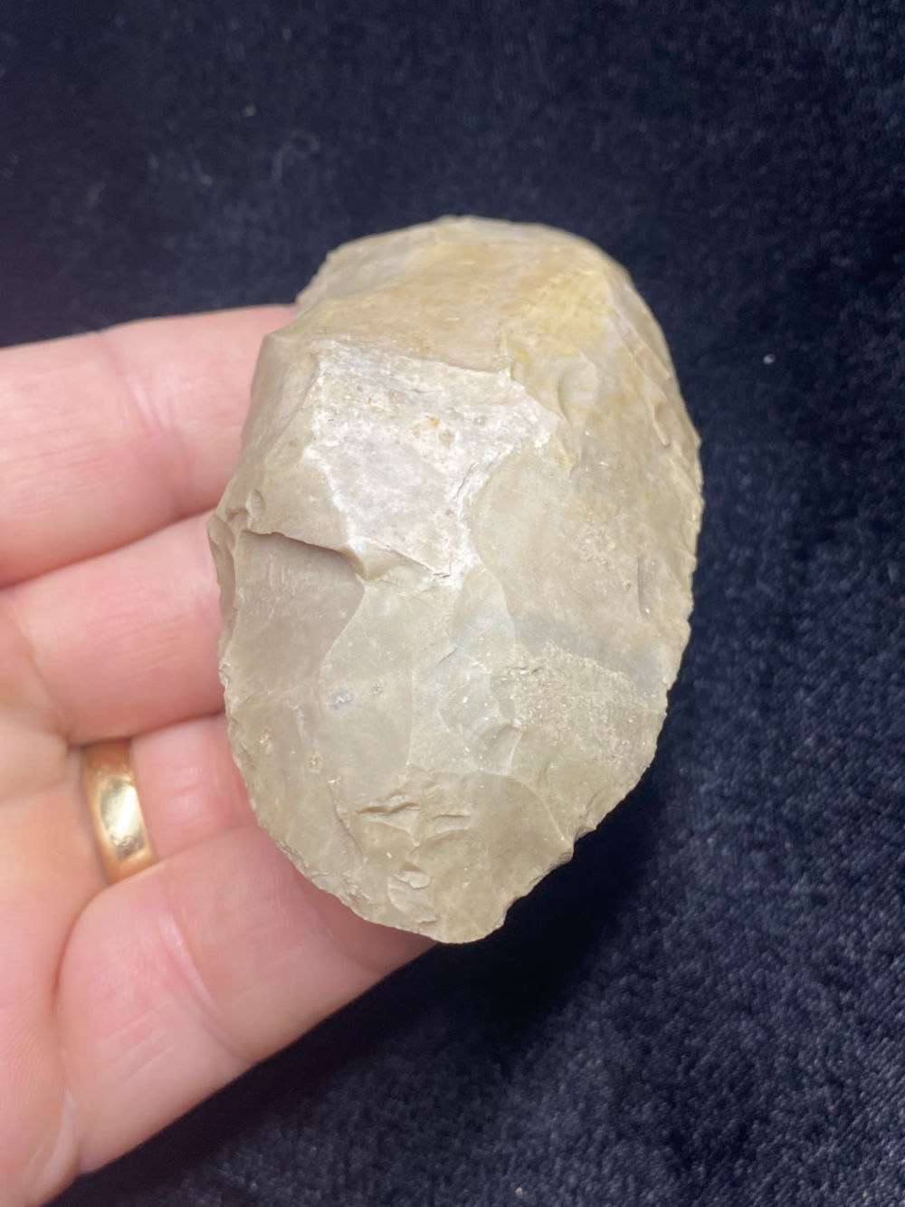 Lot 242 - 4 1/4" Turtle-back Scraper Williams County Texas | Heartland ...