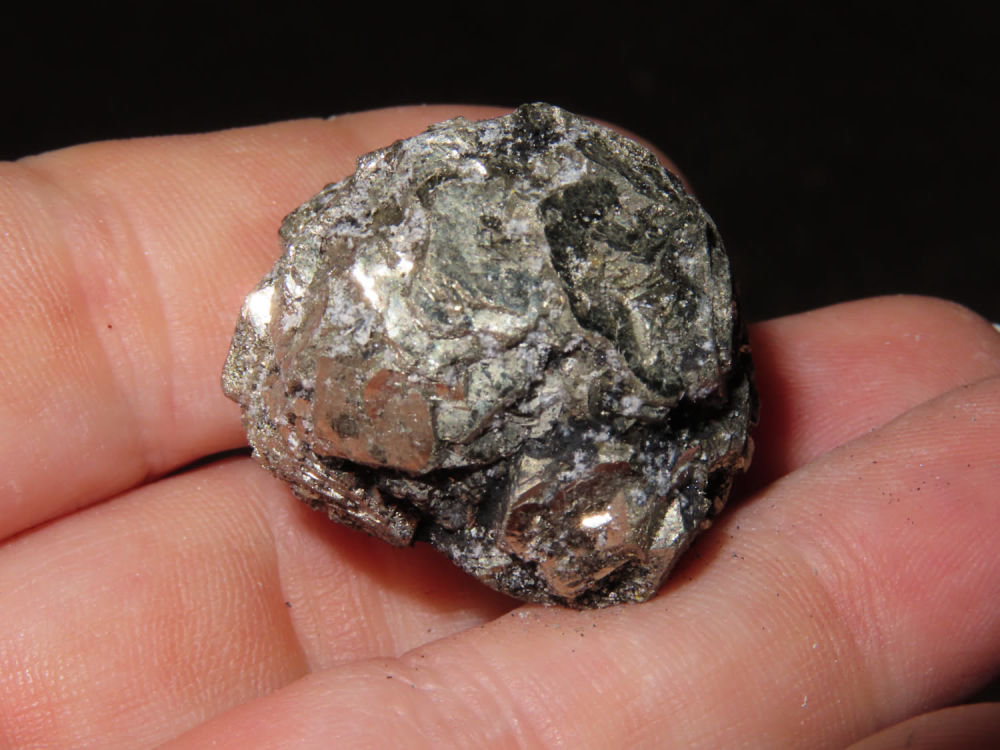 Lot 33 - 1" Pyrite in Shale- China | Heartland Artifact Auctions