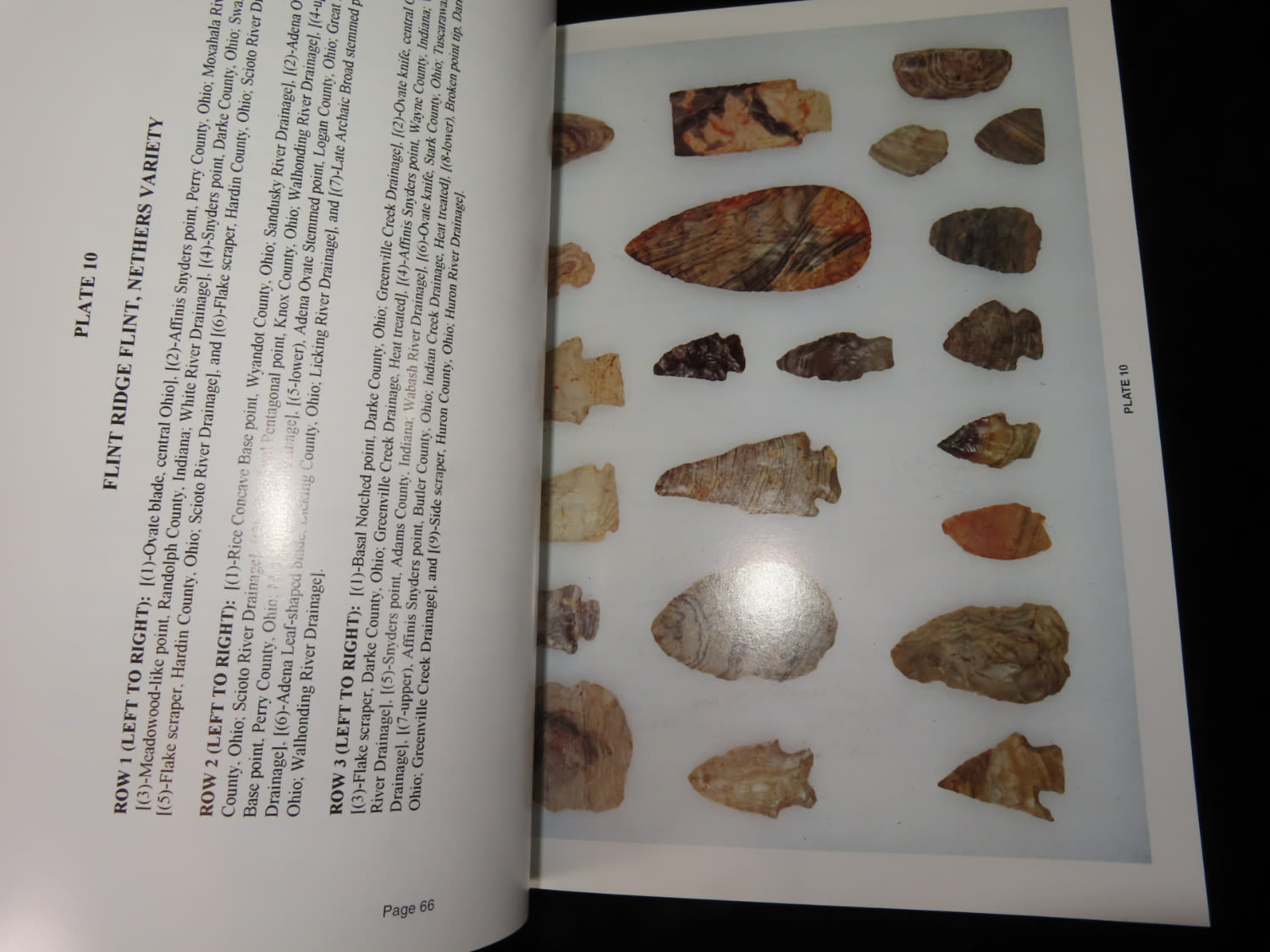 Lot 39 - "Prehistoric Chert Types of the Midwest" Reference Book ...