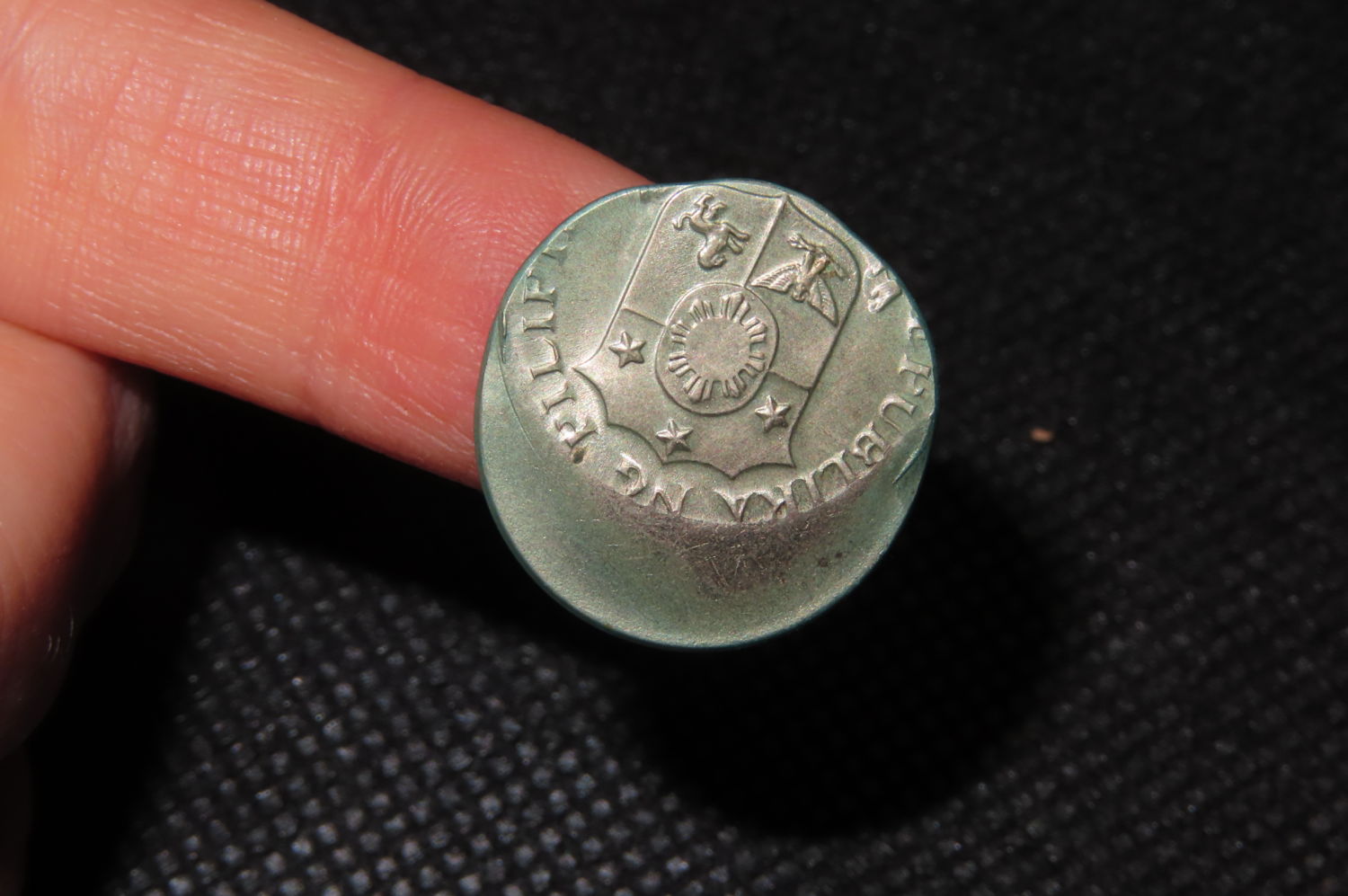 Lot 168A - Double stamped coin | Heartland Artifact Auctions