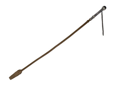 Lot 399 - A SILVER MOUNTED NIELLO RIDING CROP OR WHIP, 19TH CEN ...