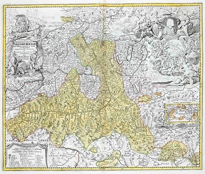 Lot 7009 - Historical map of the Archbishop - Historia