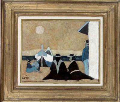 Lot 8257 - Frank Milo (1921-1991), ''Femmes - Historia