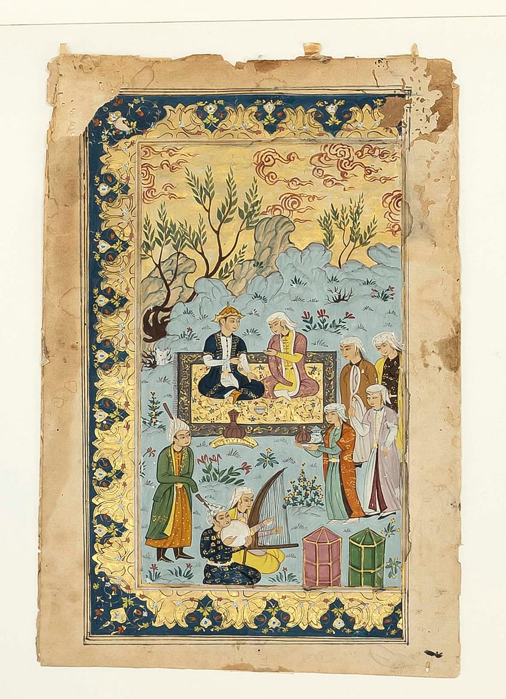 Lot 4798 - Miniatur, Persien 19. Jh., polyc - Historia